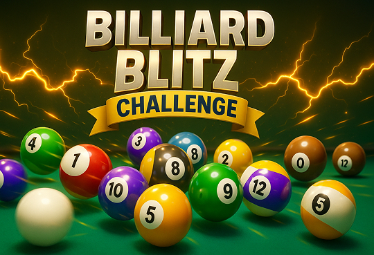 Billiard Blitz Challenge Play for Free 🕹️ at PlayZen!